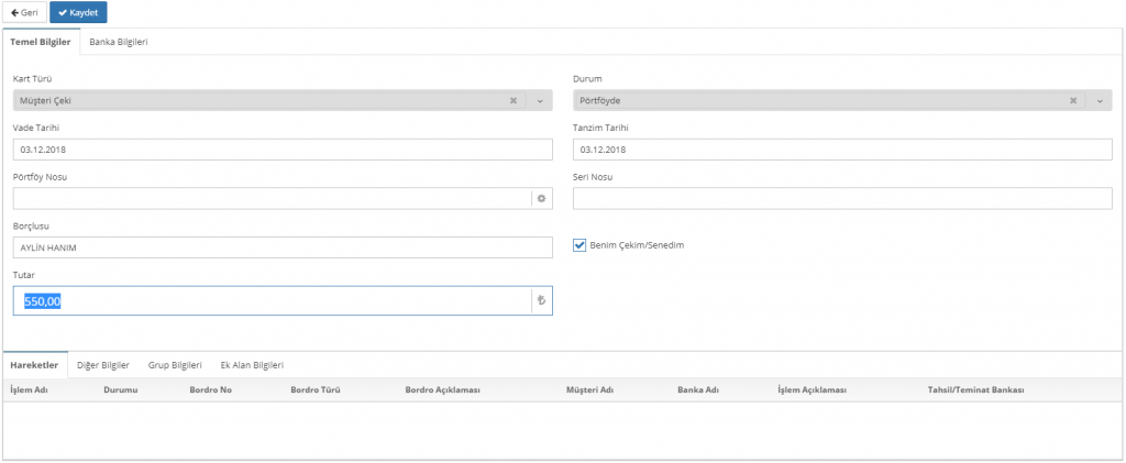 Çek Senet Bordro Nasıl Oluşturulur?